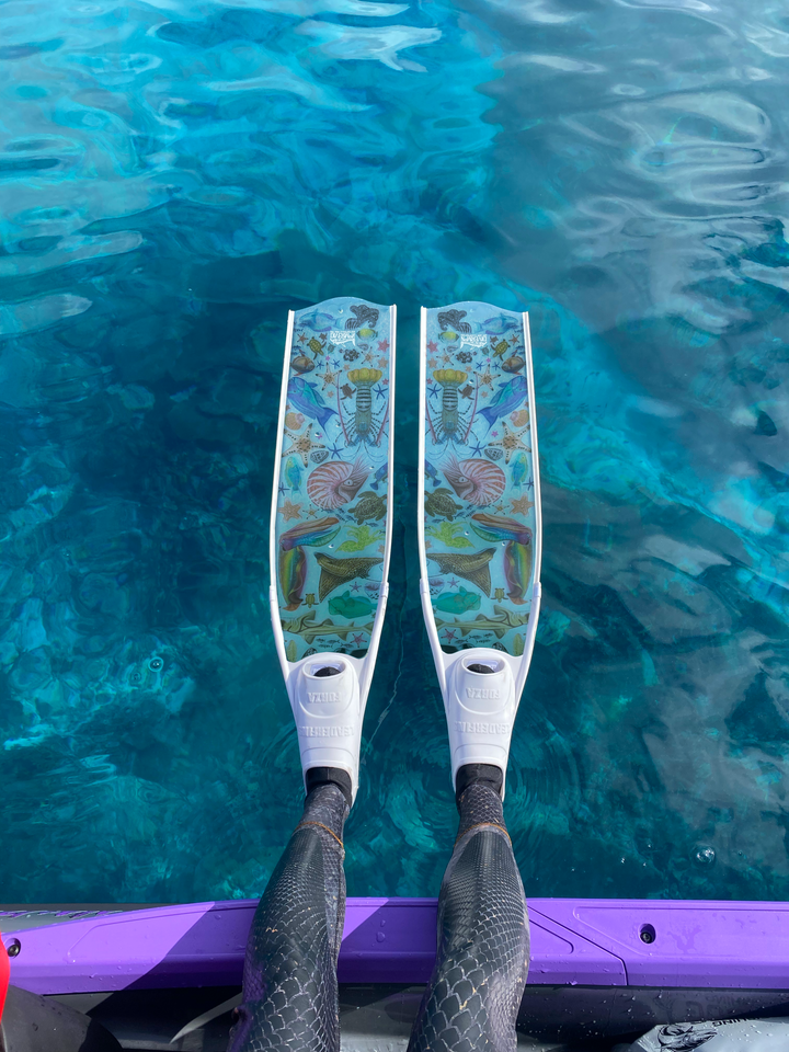 FREEDIVING FINS – DIVER MON ART